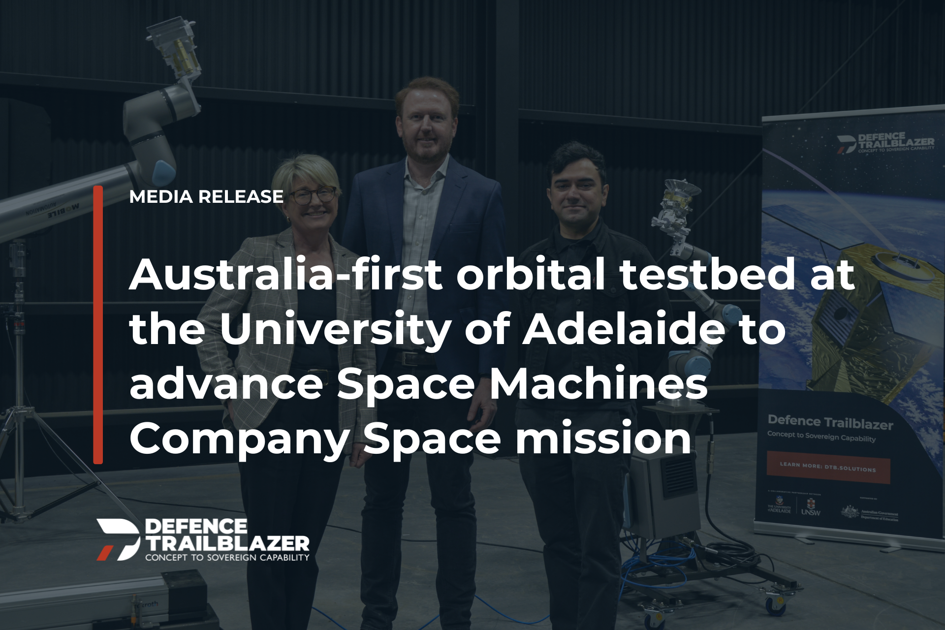 Australia-first orbital testbed at the University of Adelaide to ...